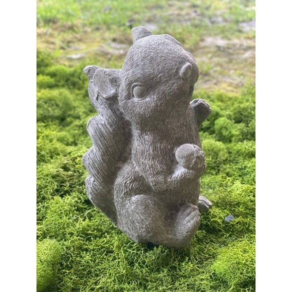Other | Garden Decor Concrete Squirrel Statue | Poshmark